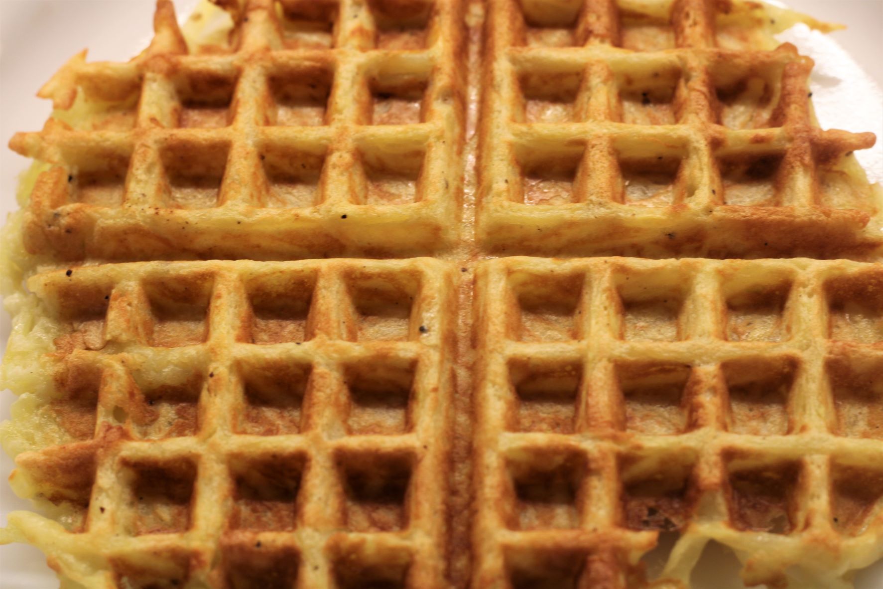 Latke Waffles – Nan Cooks the Books